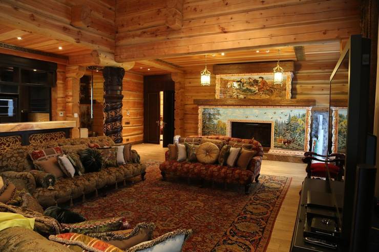 Love rustic home decor? This gorgeous spa has plenty of ideas