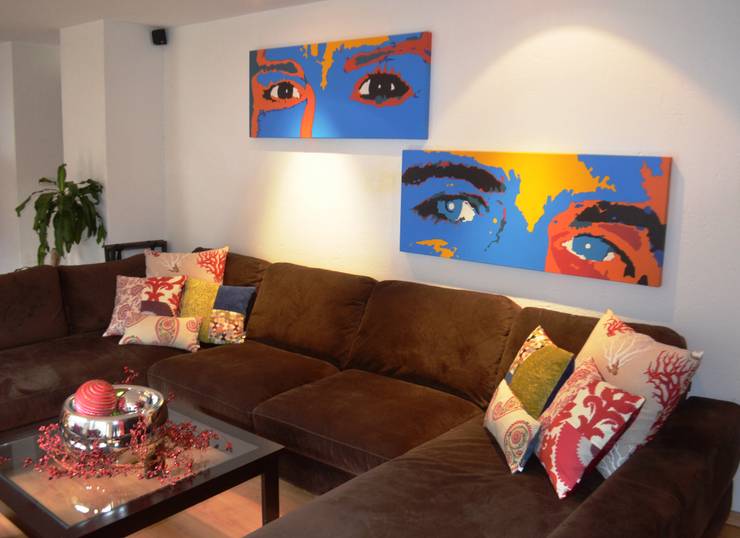 Proyecto Sala y Vestíbulo Departamento Bosques de las Lomas de Sandra ...