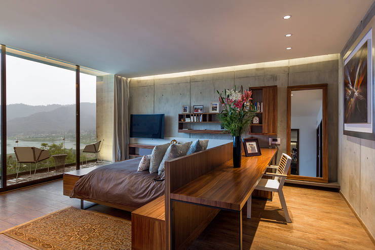 25 hermosos dormitorios con terraza que te encantarán