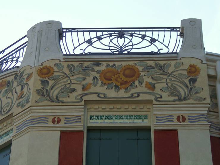 Decorazione fregio in stile Liberty di Paolo Bellò Decoratore ...