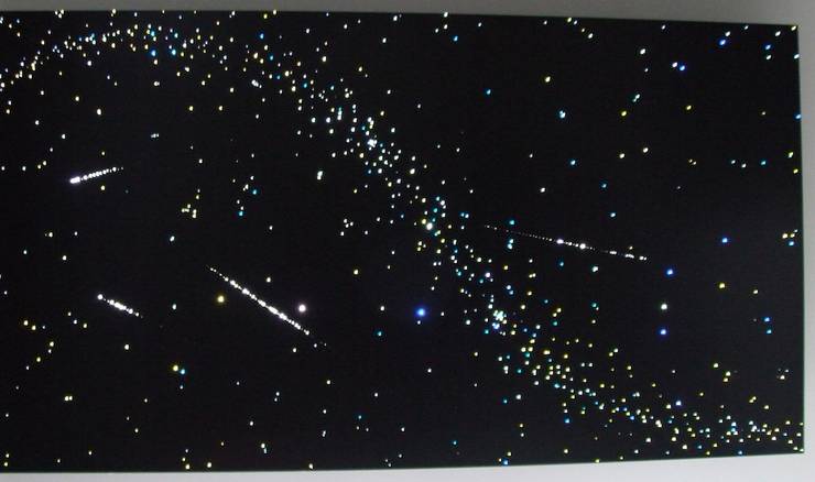 Design ideas Fiber optic light LED star lights ceiling panels art stars ...