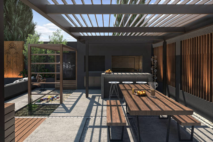 10 Formas re fáciles de convertir esa galería en un quincho maravilloso