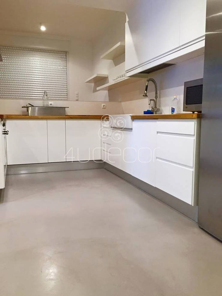 Microcimento – Tons Escuros vs Tons Claros por 4Udecor Microcimento ...