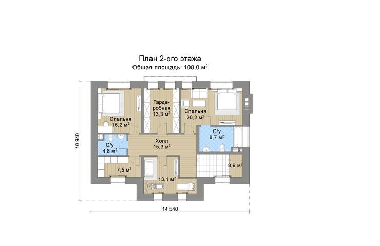 10 beautiful homes under 300 square meters (with plans)!