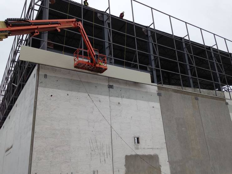 TECHUMBRE Y FACHADA METALICA EN NAVE INDUSTRIAL PARQUE INDUSTRIAL ...