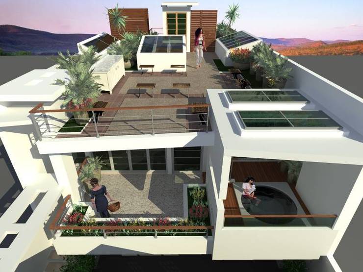 17 terrazas en la azotea que te van a inspirar a construir la tuya ya