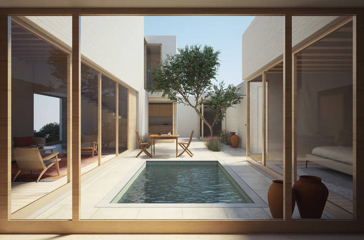 15 diseños de albercas para que te inspires a instalar una en tu patio