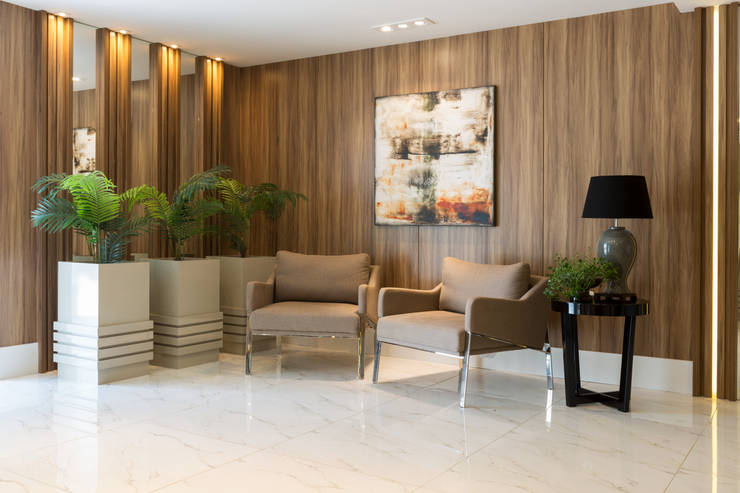 Reforma Hall Edificio Residencial por CG arquitetura e interiores | homify