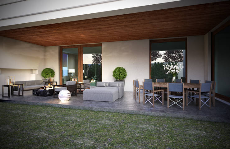 20 Galerías pensadas para disfrutar del patio y del aire libre