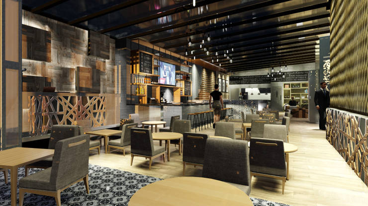 Diseño de Terraza Bar de DL ARQUITECTURA | homify