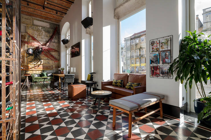 Hotel de design de estilo industrial em Lisboa