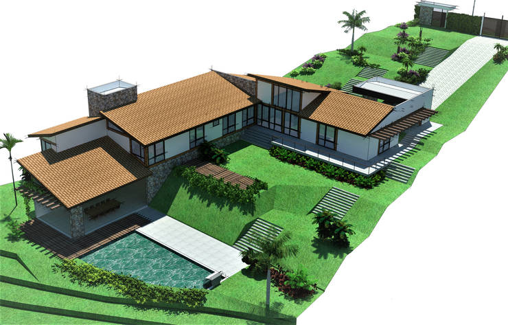 Casa Em Declive - Como Construir + 24 Exemplos Inacreditáveis! A ...