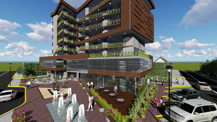 Edificio multifamiliar. Arquitectura Bioclimatica de Vida Arquitectura | homify