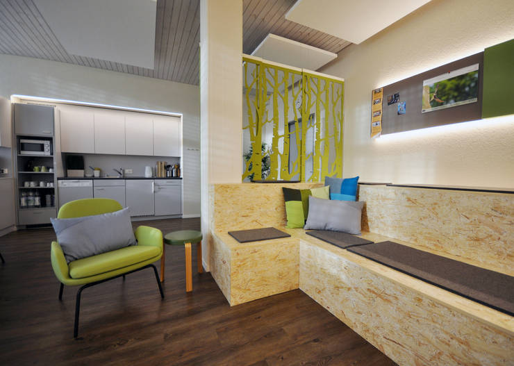 Aufenthaltsraum Büro von diWOHN Innenarchitektur | homify