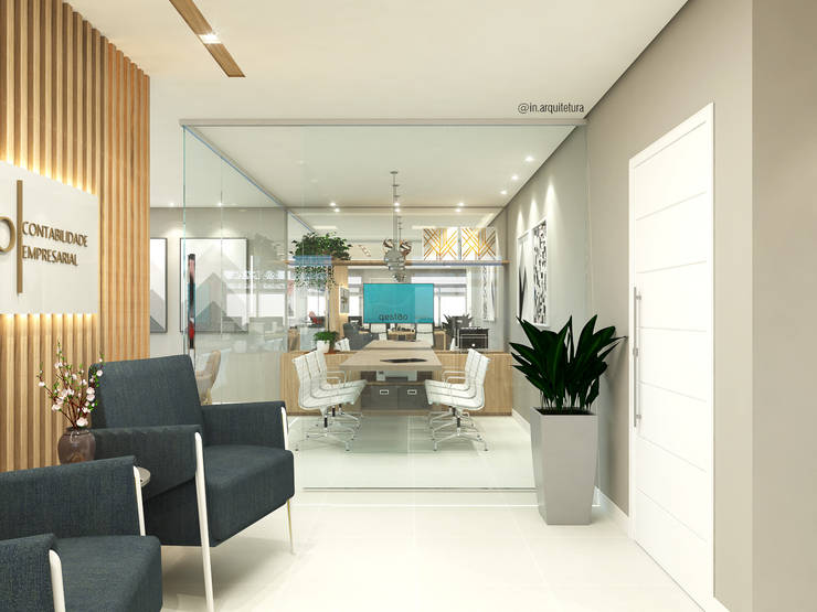 Escritório de contabilidade - Sorocaba por Isabela Notaro Arquitetura e ...