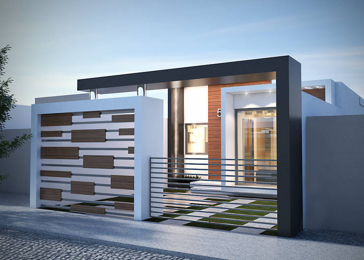 Cocheras modernas: diseños y materiales