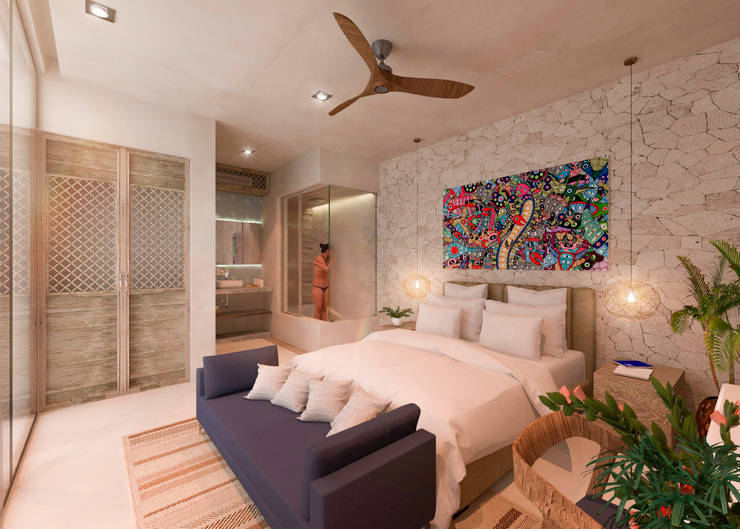 Decoración de recámaras: ideas de iluminación