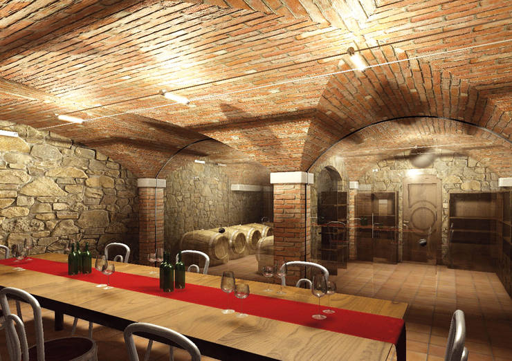 Cantine interrate di ShoWine | homify