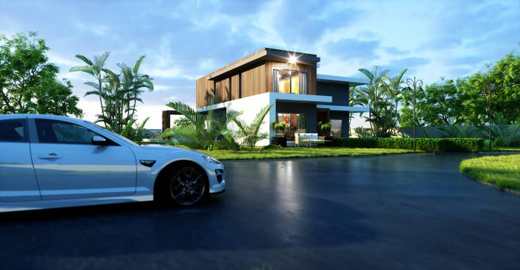 ANTE MİMARLIK : Akar İnşaat Villa | homify