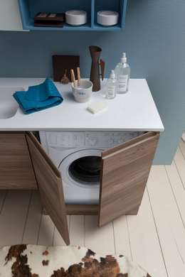 6 ideas to incorporate a washing machine in your bathroom