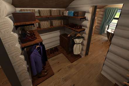 Vestidores y closets rústicos: ideas | homify