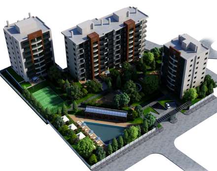 Apartman için ilham veren tasarım fikirleri & resimleri │homify