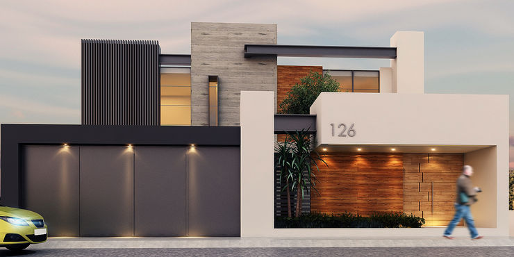 15 puertas y portones para proteger tu fachada con estilo | homify