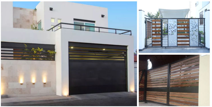 15 puertas y portones para proteger tu fachada con estilo | homify