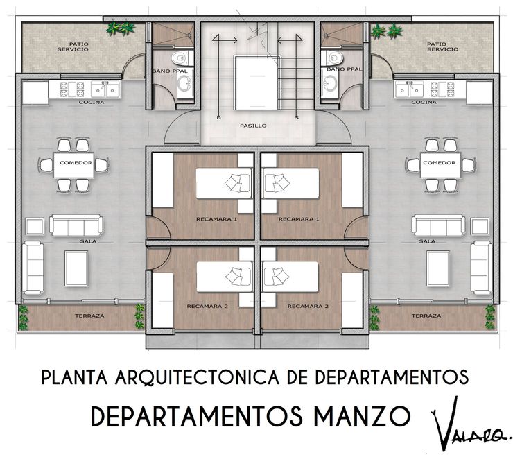 DEPARTAMENTOS MANZO | homify