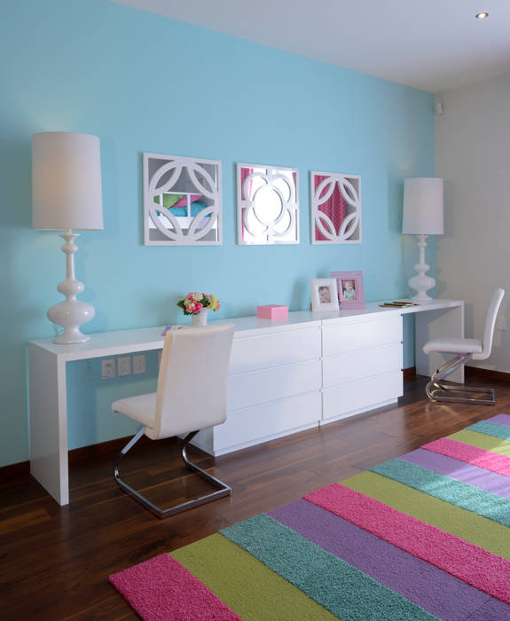 Fotos de recámaras infantiles de estilo moderno : escritorio recamara ...
