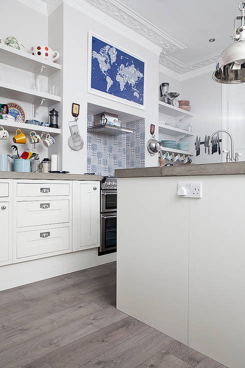 Open up your narrow kitchen the easy way