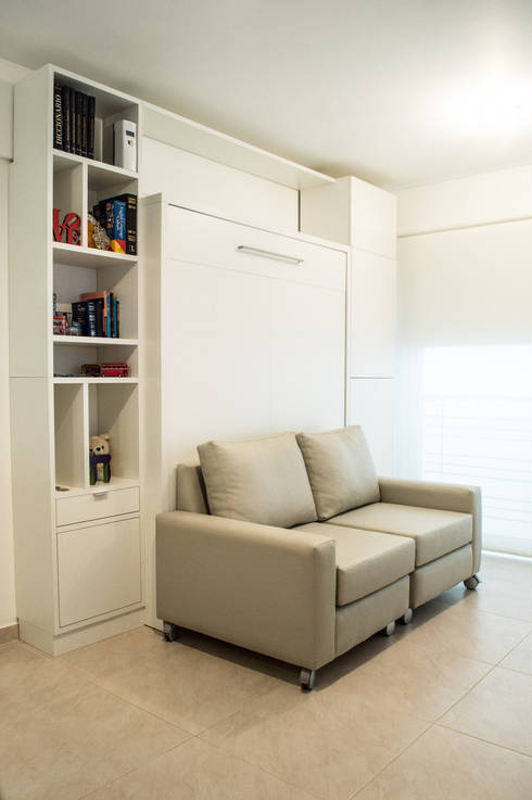 10 geniales ideas para aprovechar el espacio en una mini-recámara