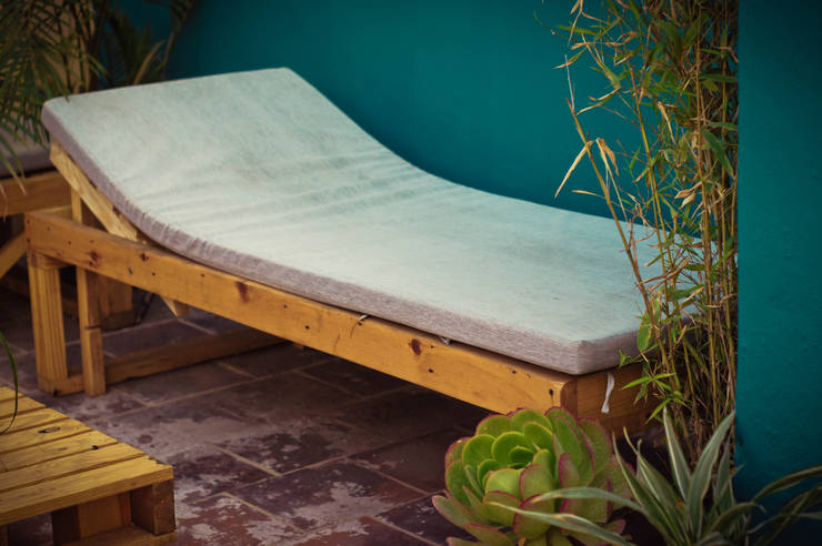 10 reposeras de madera para broncearse al sol