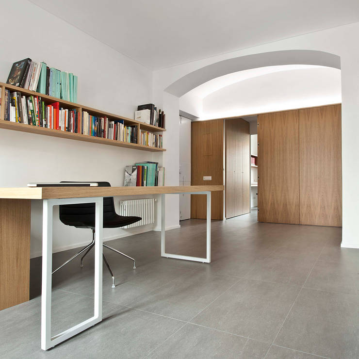 Lo studio in casa come un piccolo gioiello