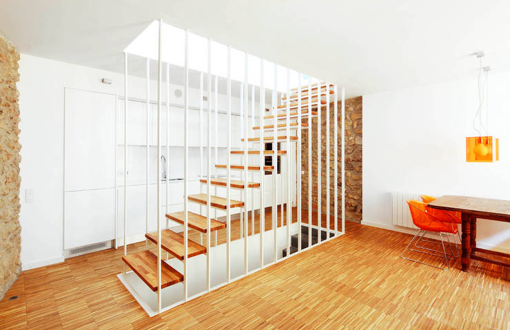 18 diseños de barandales que harán que tu escalera se vea fabulosa