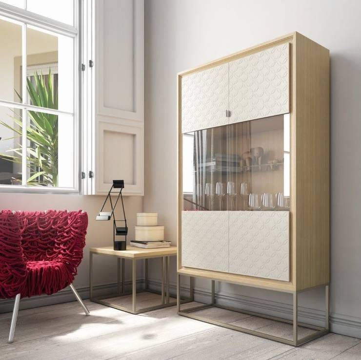 6 vitrinas para un salón moderno