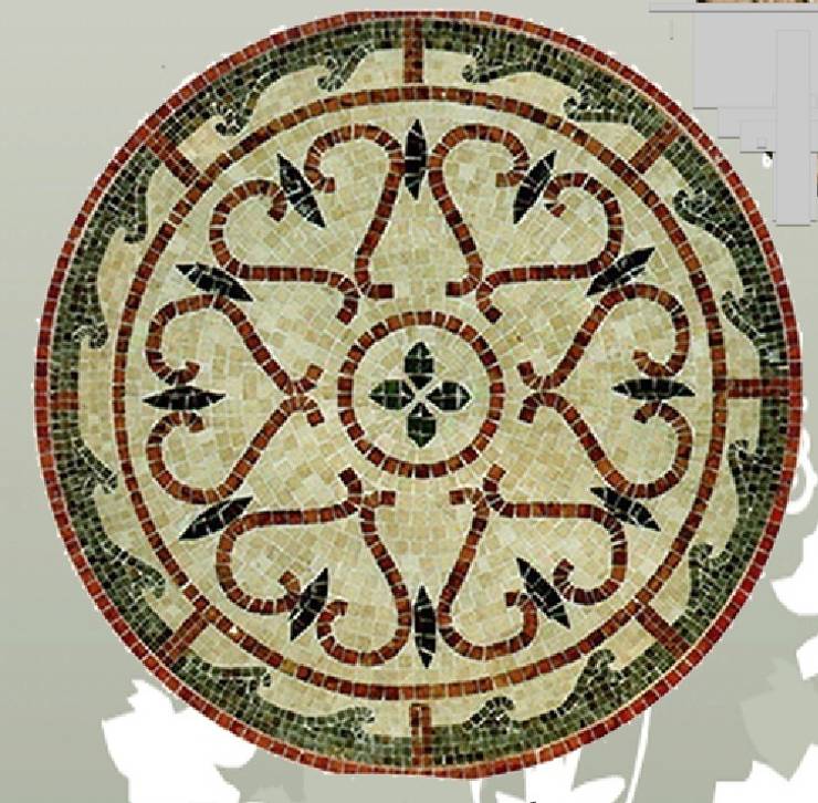 Mosaïques romaines en marbre par Steeve Jurion | homify