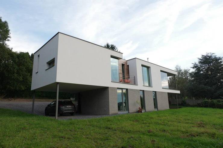 10 esempi di case moderne dal tetto piano!