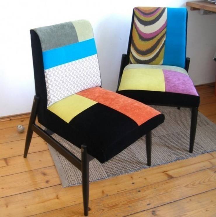 Patchworkowe fotele, profesjonalista: DECOPRACOWNIA | homify