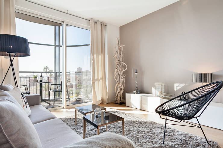 O charme da decoração em off white