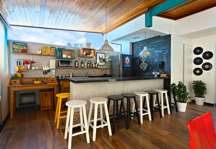 15 ideias lindas para ter um bar em casa