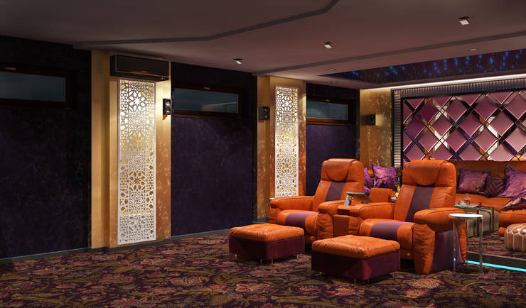 Design inspirations for a media room