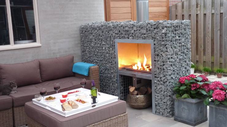 Brrr, koud buiten? Neem een buitenhaard!