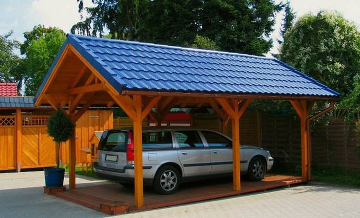 5 garagens de madeira maravilhosas