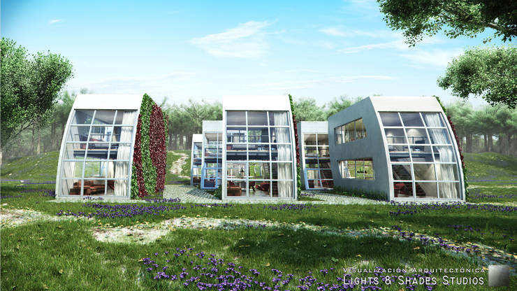 8 moderne huizen met een interessante voorgevel