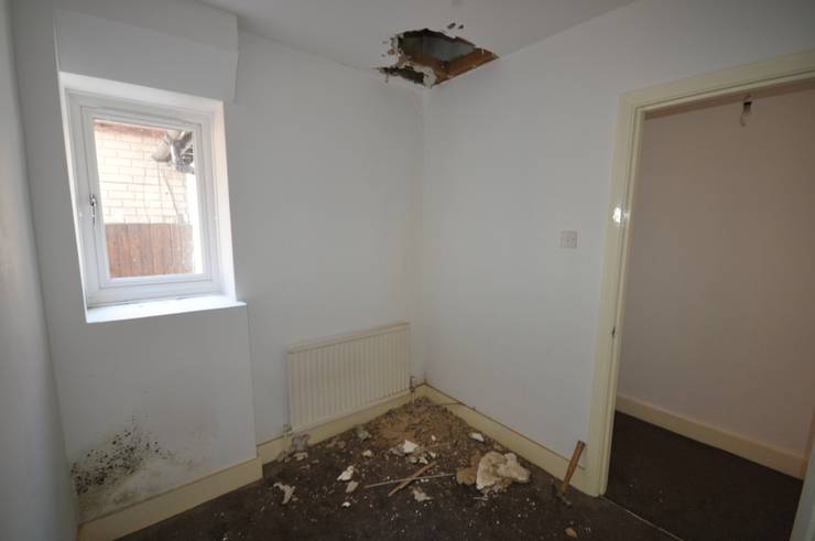 A dirty old house becomes a shiny new home full of love