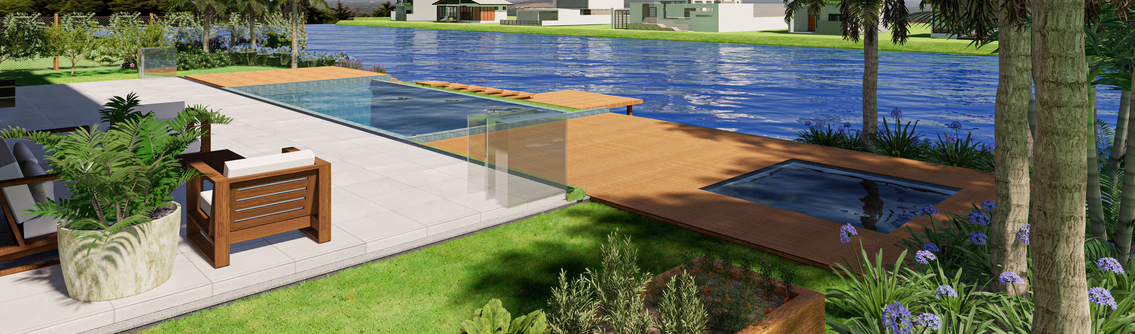 projeto de paisagismo para residência em Torres-RS | homify