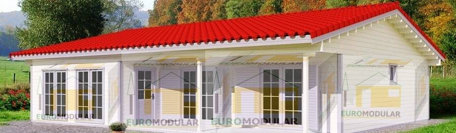 T1 Casa Modular Prefabricada (estrutura metálica) | homify