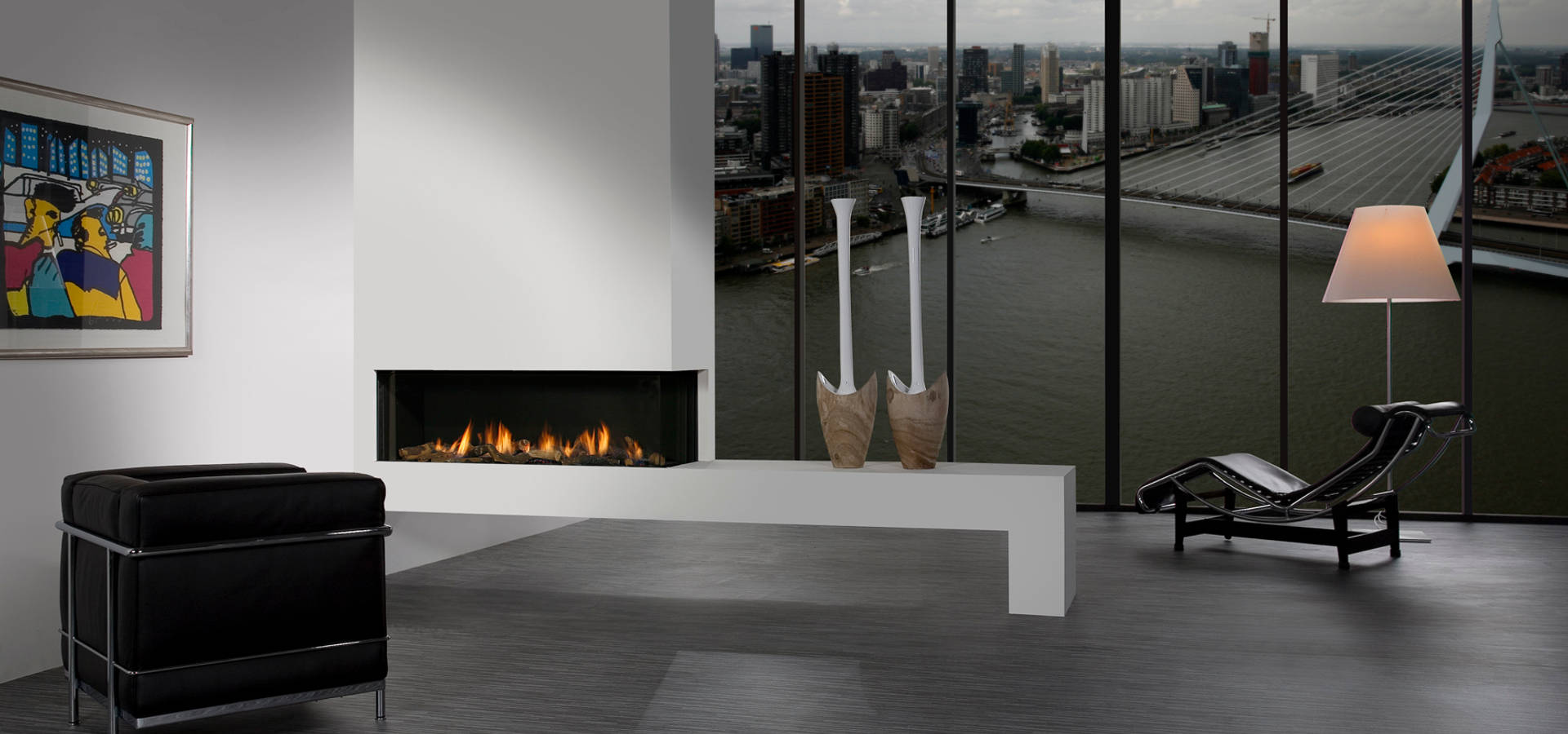 Faber haarden: Open haarden in Heerenveen | homify