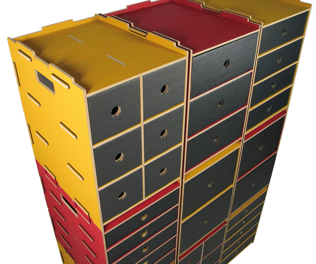 Stapelbare Schubladenboxen - Archivboxen mit System | homify